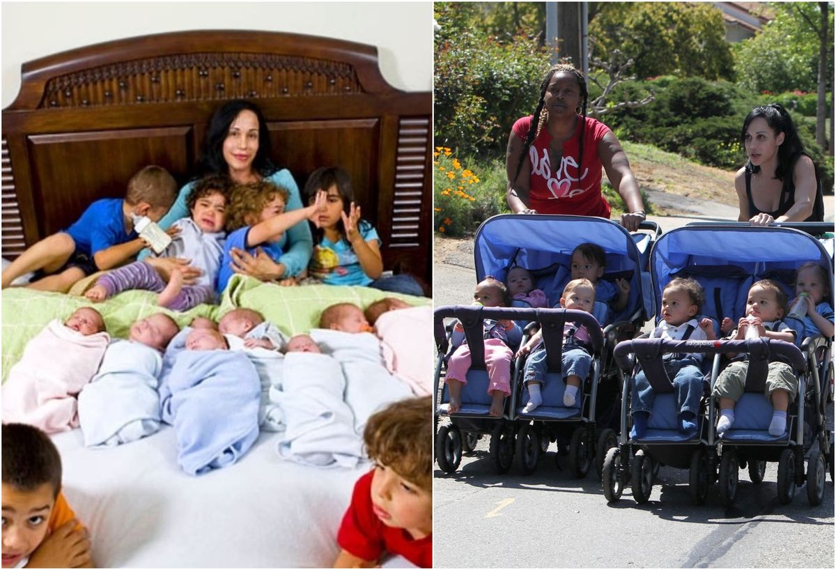 A devenit celebră în toată lumea după ce a născut octupleți! Cum arată ...