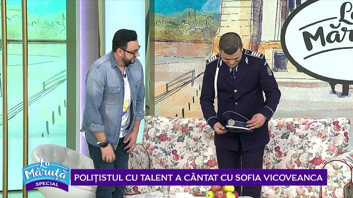 Adrian Nistor, polițistul cu talent care a cântat cu Sofia Vicoveanca | Scene si bonusuri din La ...