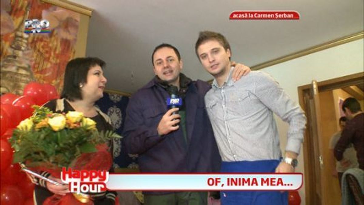 Inimi fara numar, fara numar pentru Carmen Serban. Echipa Happy Hour ii ...