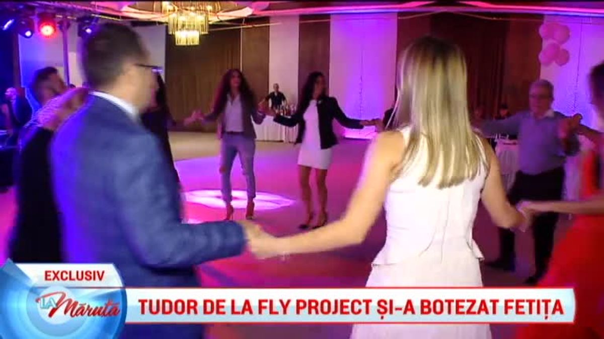 Tudor de la Fly Project si-a botezat fetita | Scene si bonusuri din La ...