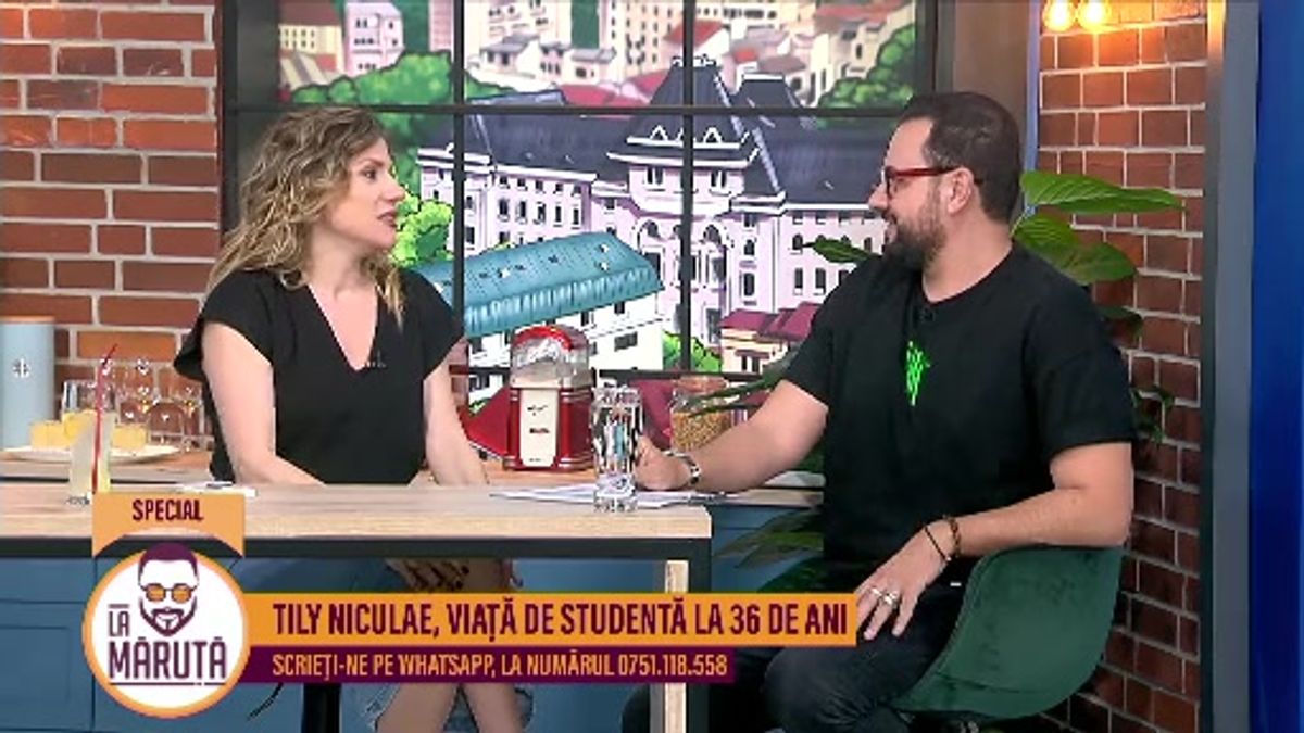Tily Niculae, viață de studentă la 36 de ani | Scene si bonusuri din La ...
