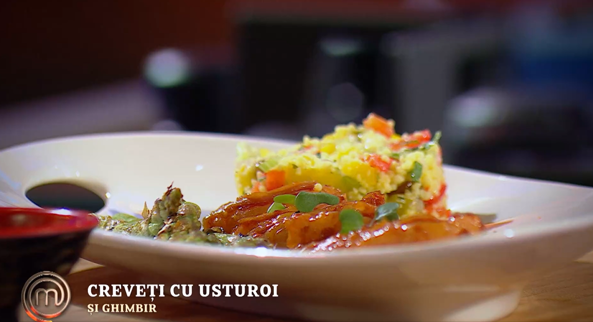 Masterchef 2024, 7 octombrie. Simona Preda - Creveți cu usturoi și ...