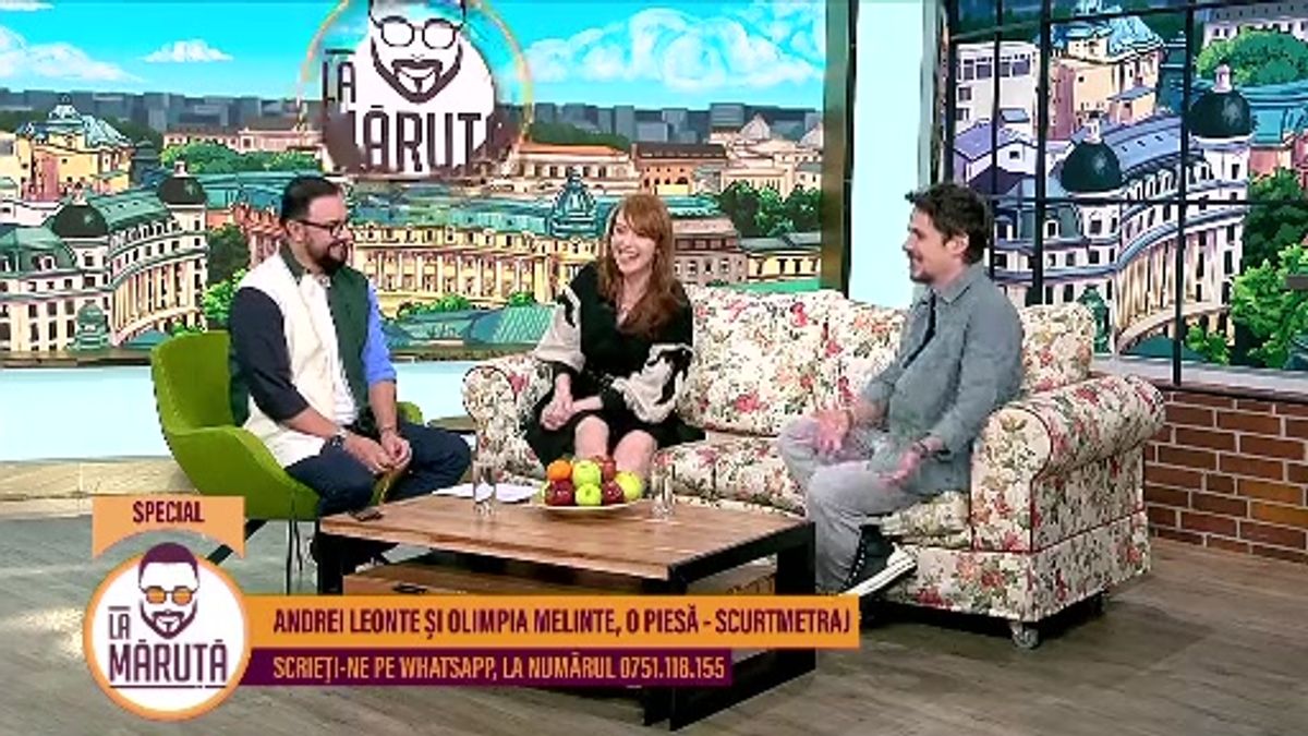 Andrei Leonte și Olimpia Melinte - O piesă, scurtmetraj | Scene si ...