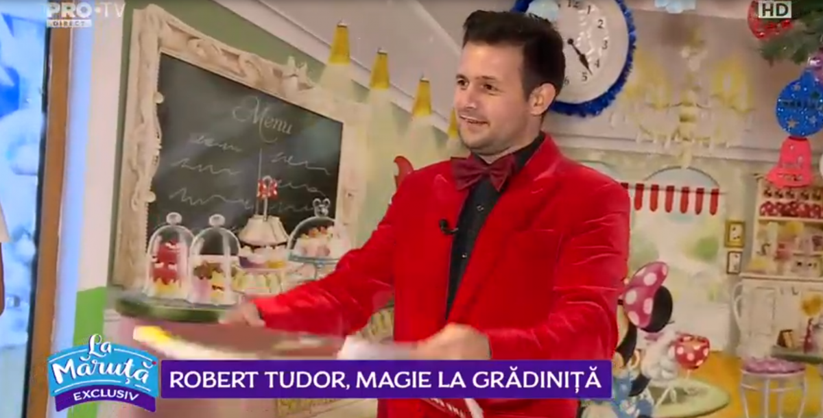 VIDEO Robert Tudor, numere senzaționale de magie | PRO TV