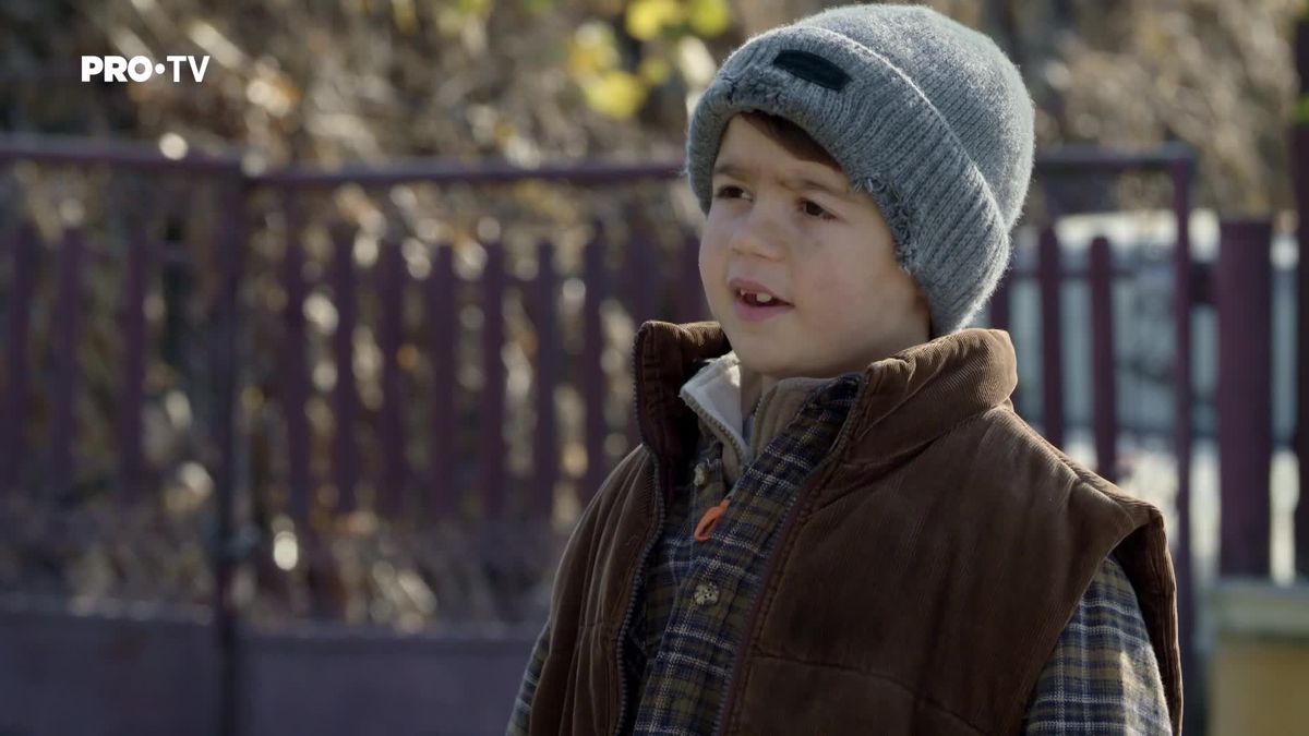 Robi află povestea unui copil din sat, care își dorește să vadă ...