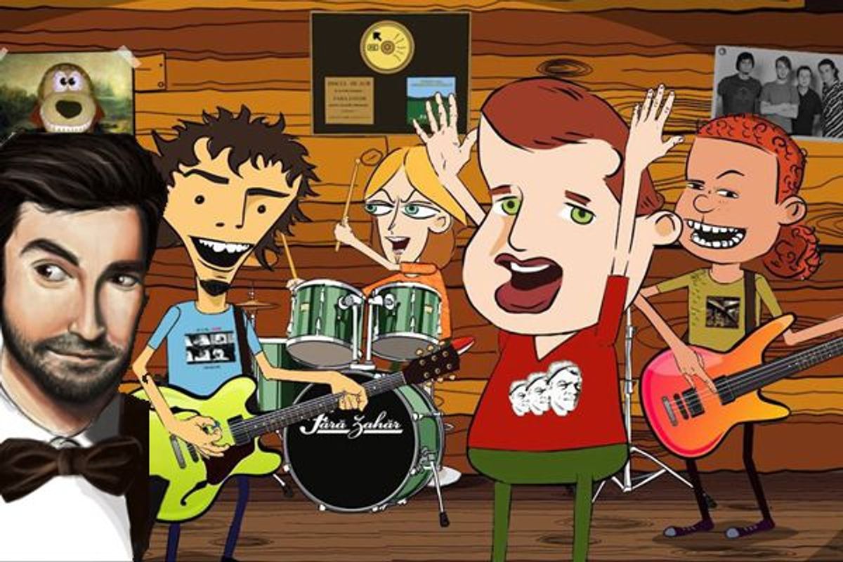 Trupa Fara Zahar il parodiaza pe Smiley. Ce reactie a avut juratul de ...