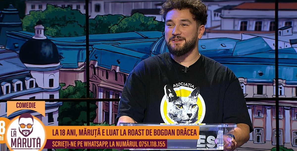 Cătălin Măruță și echipa La Măruță, luați la "roast" de Bogdan Drăcea ...
