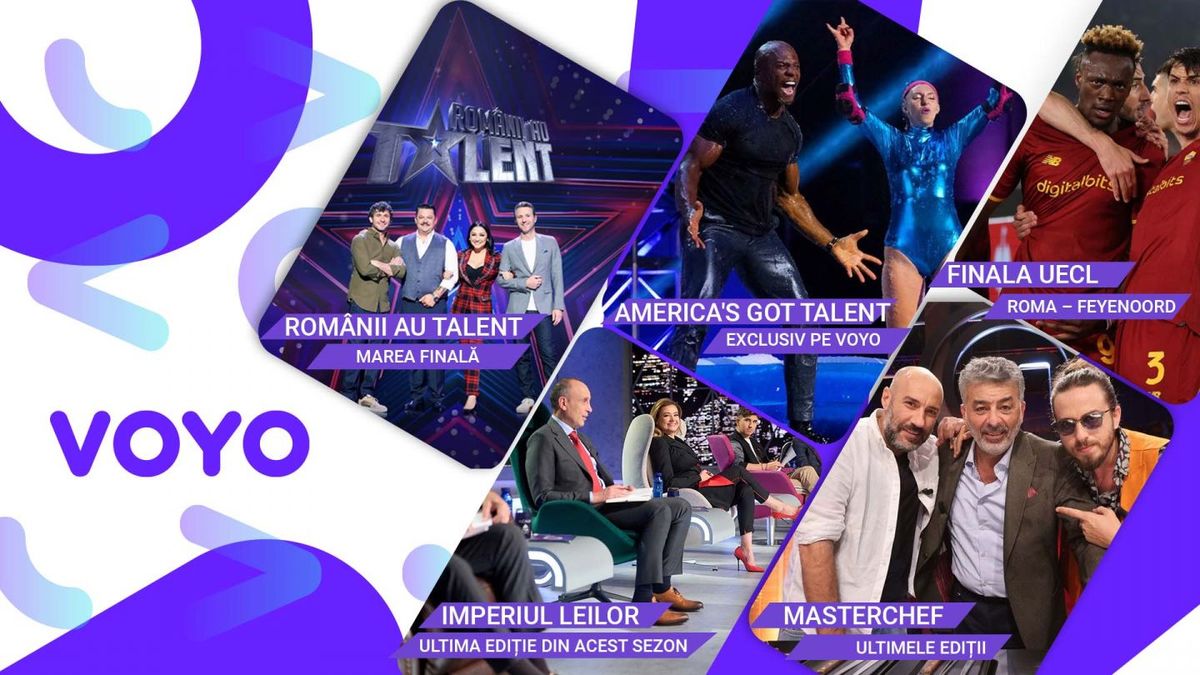 VOYO aduce în România cele mai iubite show-uri și competiții sportive ...