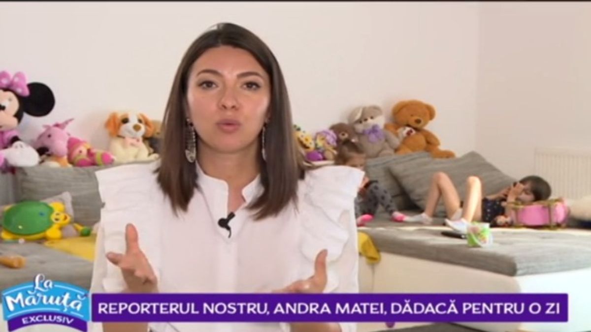 Andra Matei, dadaca pentru o zi | Scene si bonusuri din La Măruță | PRO TV