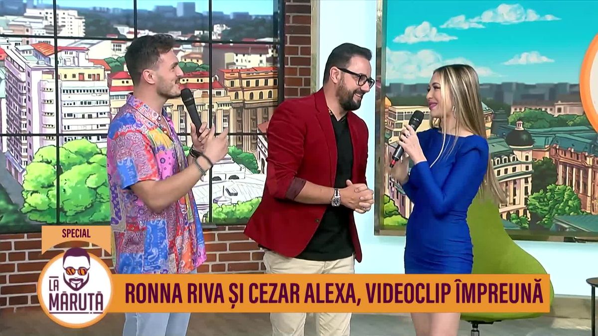 Ronna Riva și Cezar Alexa, videoclip împreună | Scene si bonusuri din ...