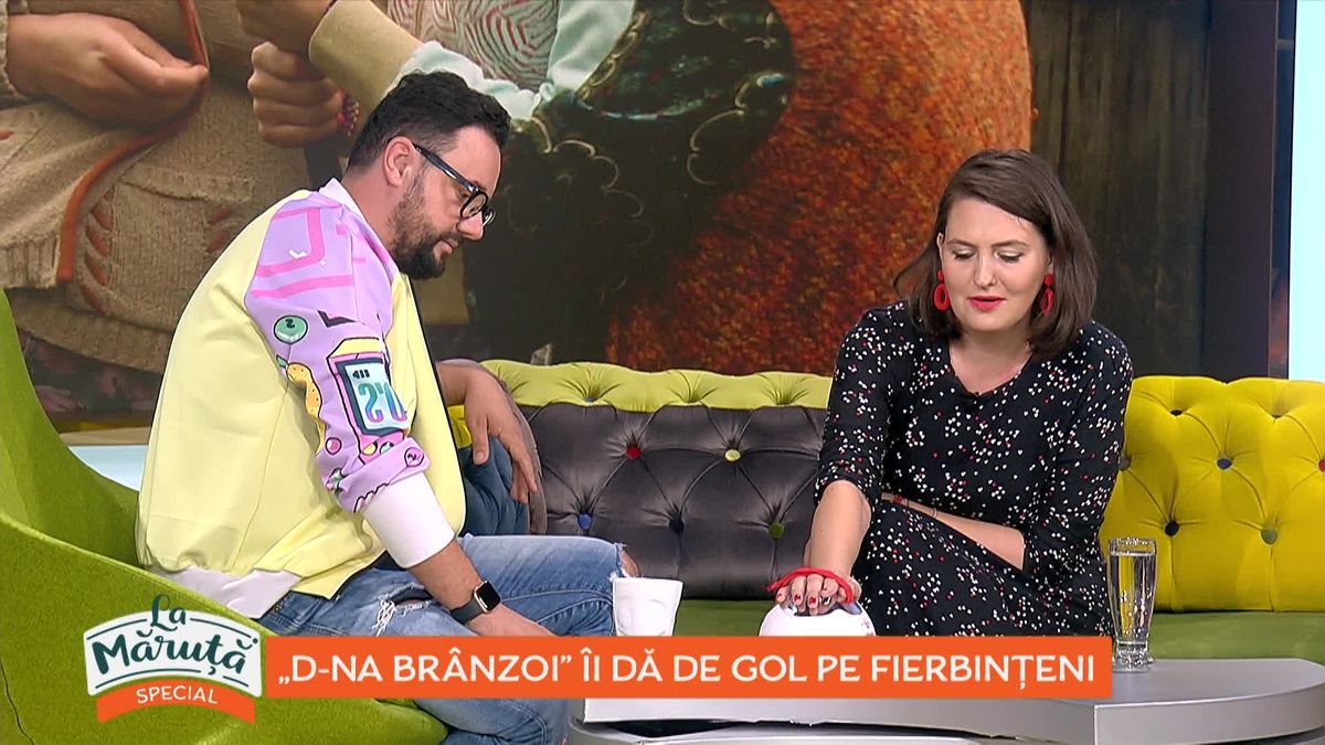 "D-na Brânzoi" ii dă de gol pe fierbințeni | Scene si bonusuri din La ...