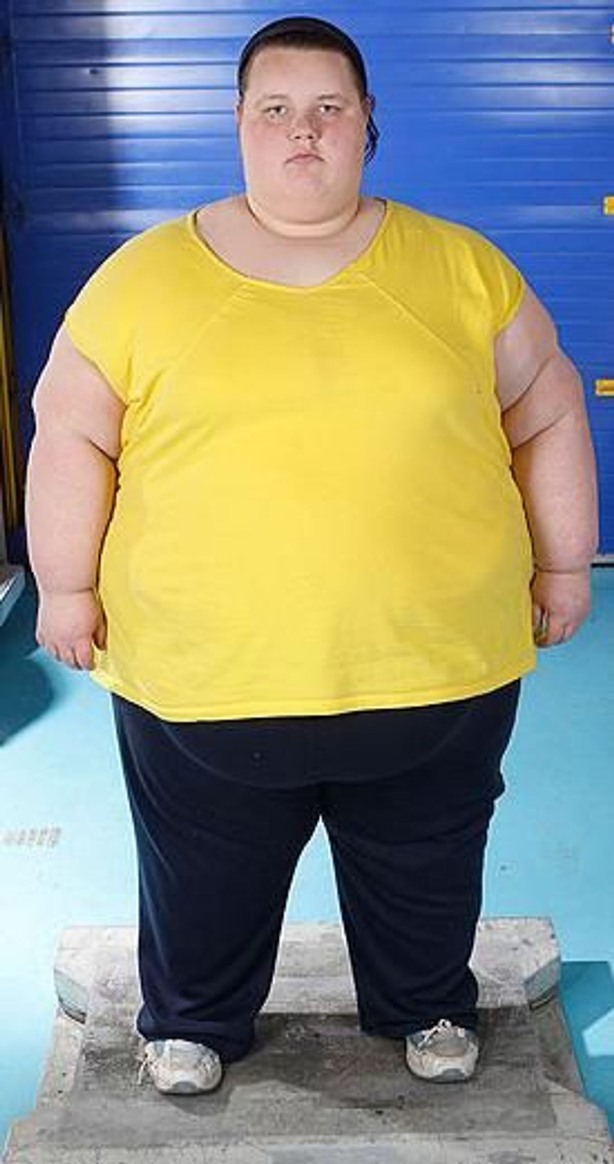 Georgia Davis, 256 kg la 17 ani: "Tristetea ma face sa mananc si mai ...