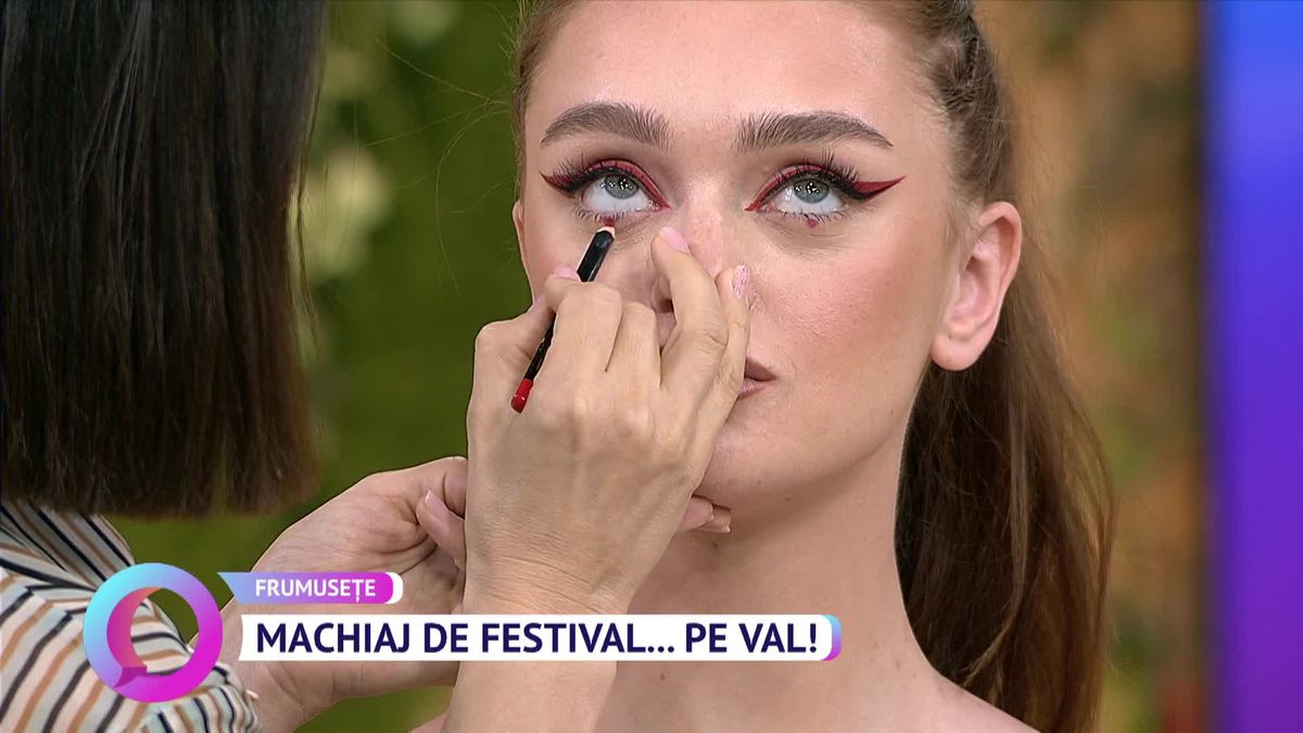 Machiaj de festival... pe val! | Scene si bonusuri din Vorbește Lumea ...