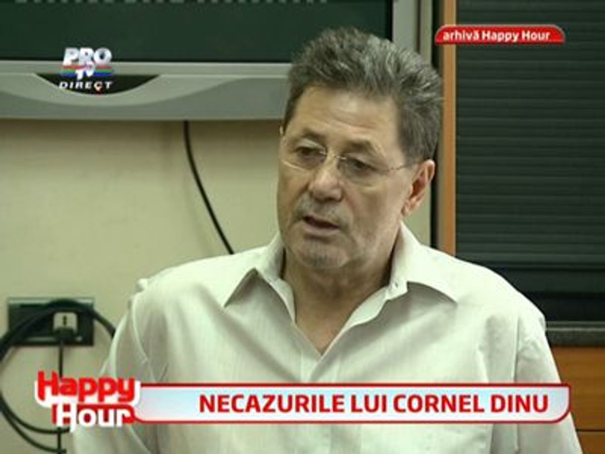 Necazurile din familia lui Cornel Dinu continua! Sotiei sale i-a fost ...