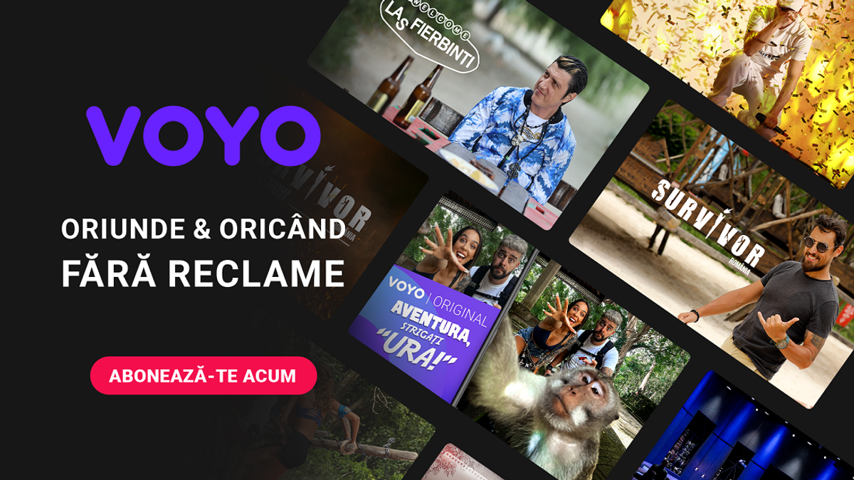 Abonează-te la VOYO la prețul unui bilet la cinema și bucură-te de ...