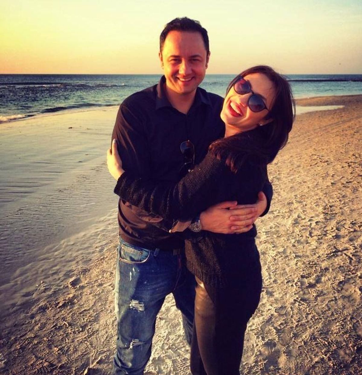 Fotografia cu Catalin Maruta si fiul lui, David, care a strans peste 30.000 de aprecieri in ...