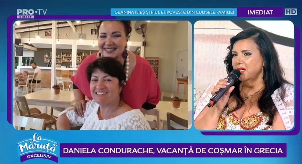 Daniela Condurache, povestiri din vacanță. Prin ce peripeții a trecut ...