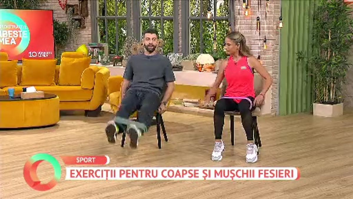 Exerciții pentru coapse și mușchii fesieri | Scene si bonusuri din ...