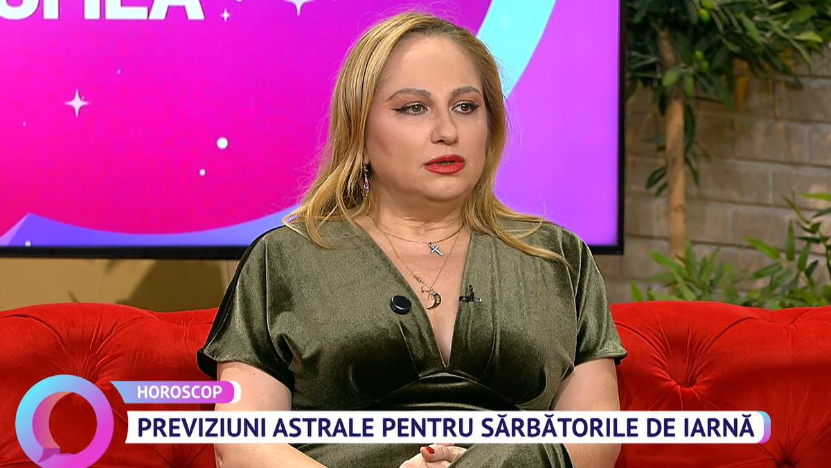 Cristina Demetrescu, horoscop de sărbători! " Stricăm sarbatorile ...