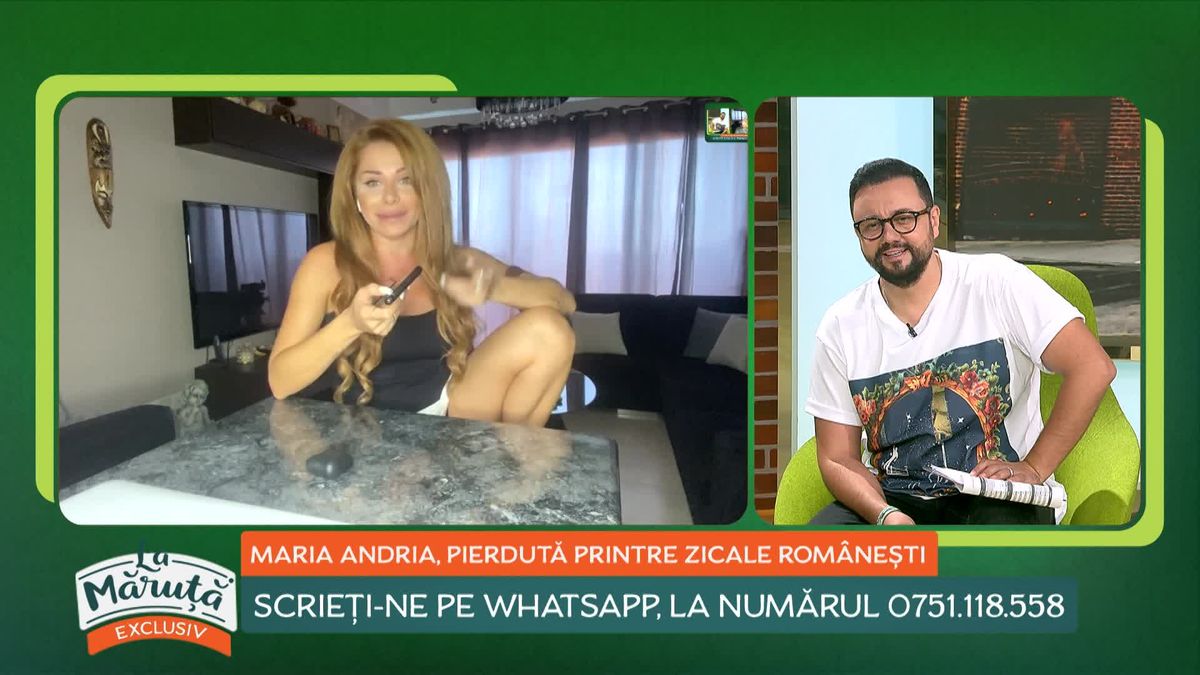 Maria Andria e însărcinată | Scene si bonusuri din La Măruță | PRO TV