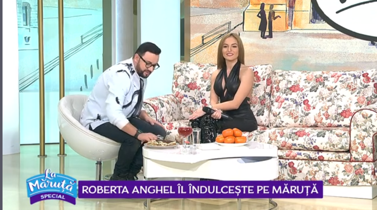 VIDEO Roberta Anghel îl îndulcește pe Măruță | PRO TV