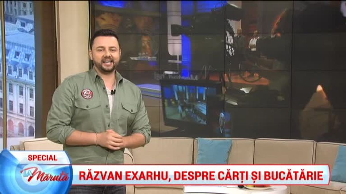 Razvan Exarhu, despre carti si bucatarie | Scene si bonusuri din La Măruță | PRO TV