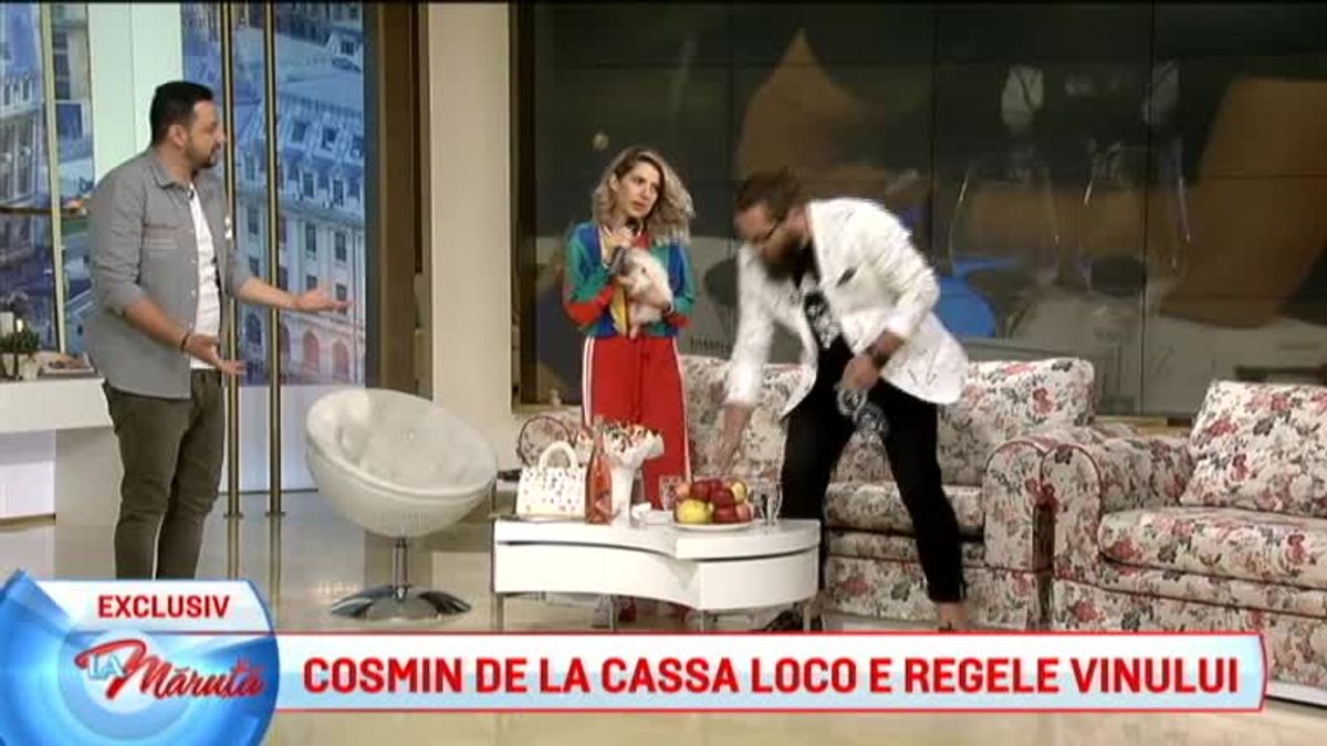 Cosmin de la Cassa Loco e regele vinului | Scene si bonusuri din La ...