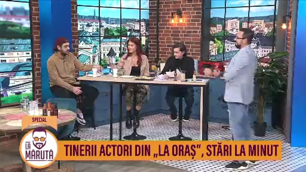 Tinerii actori din "La oraș", stări la minut | Scene si bonusuri din La ...
