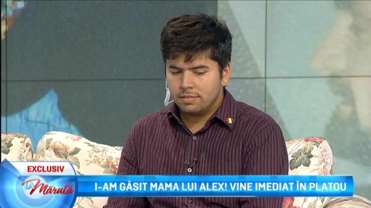Mama lui Alex a fost gasita | Scene si bonusuri din La Măruță | PRO TV
