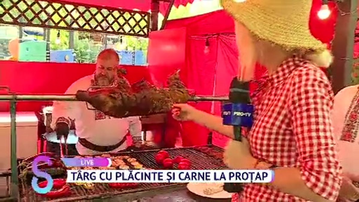Târg cu plăcinte și carne la proțap | Scene si bonusuri din Vorbește ...