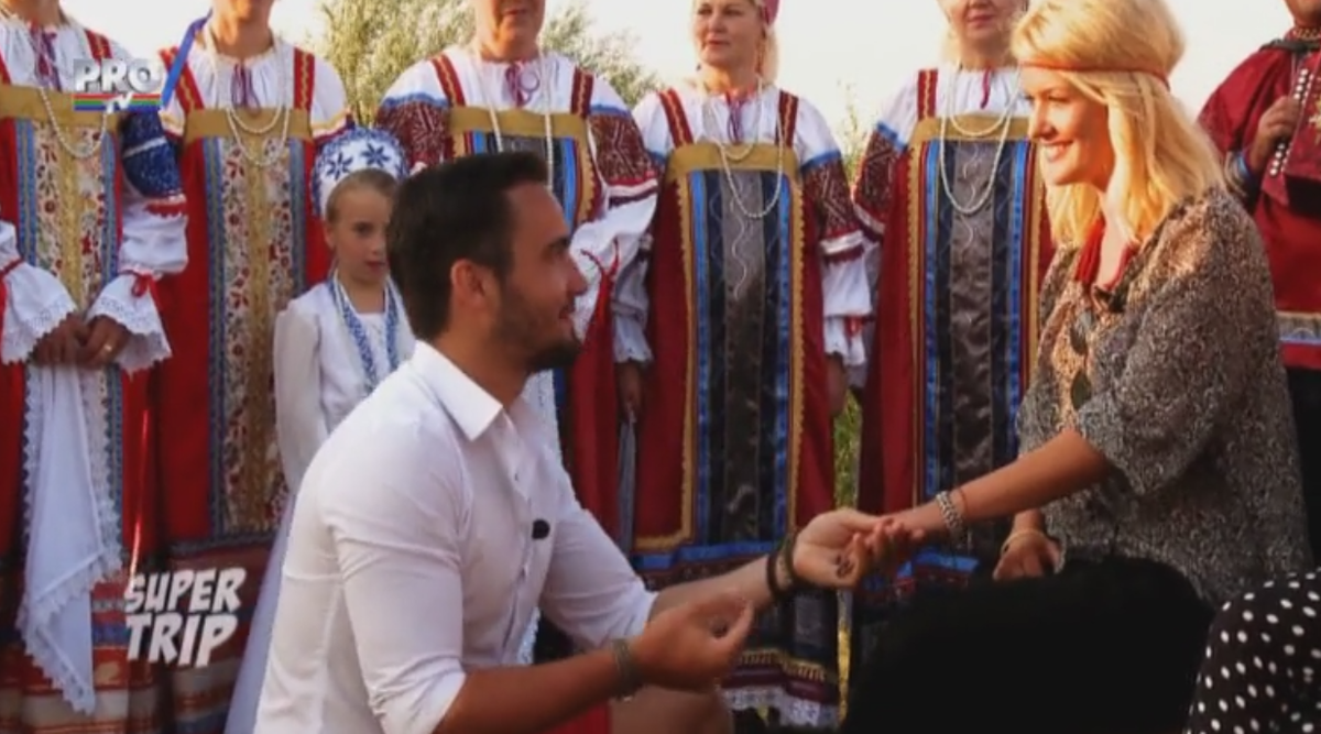 Alexandra si Marian s-au logodit in direct la tv. Motivul pentru care ...