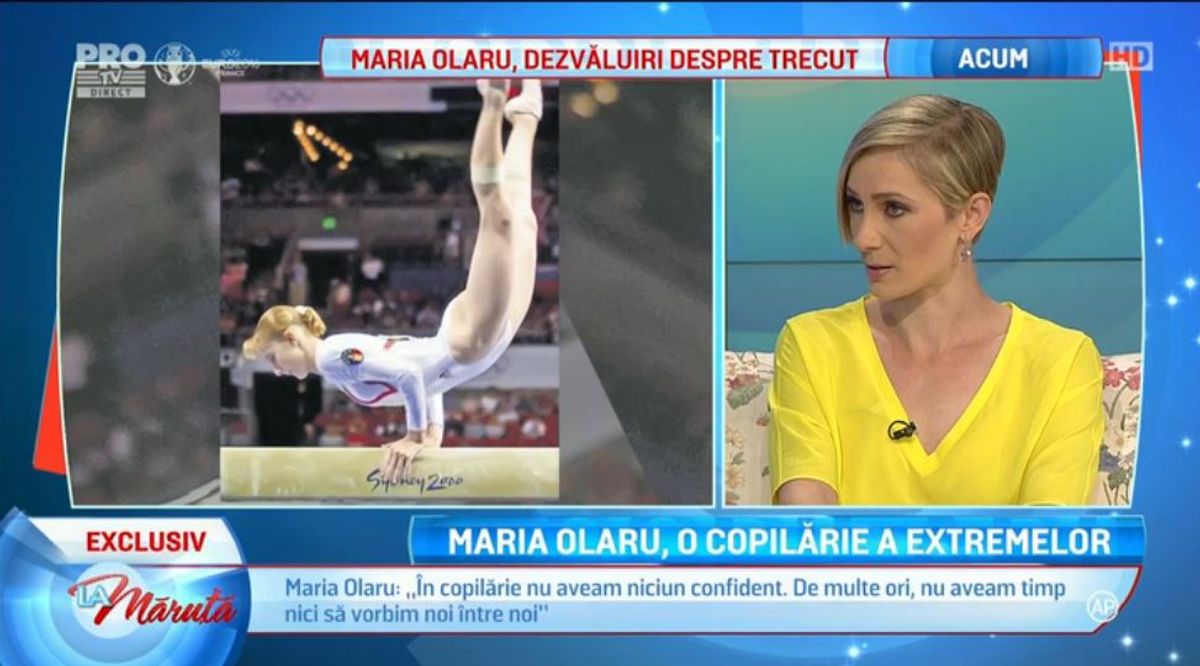 Maria Olaru: "Datorez mult familiei mele" | Scene si bonusuri din La ...