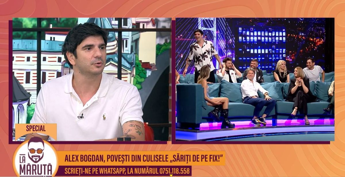 Alex Bogdan, povești din culisele "Săriți de pe fix!" Plănuiește să fie ...