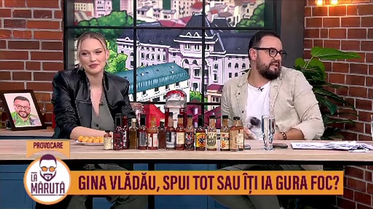 Gina Vlădău, spui tot sau îți ia gura foc? | Scene si bonusuri din La ...