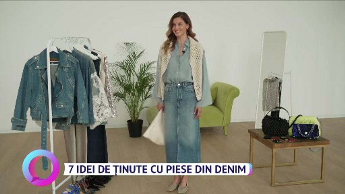 7 idei de ținute cu piese din denim | Scene si bonusuri din Vorbește Lumea | PRO TV