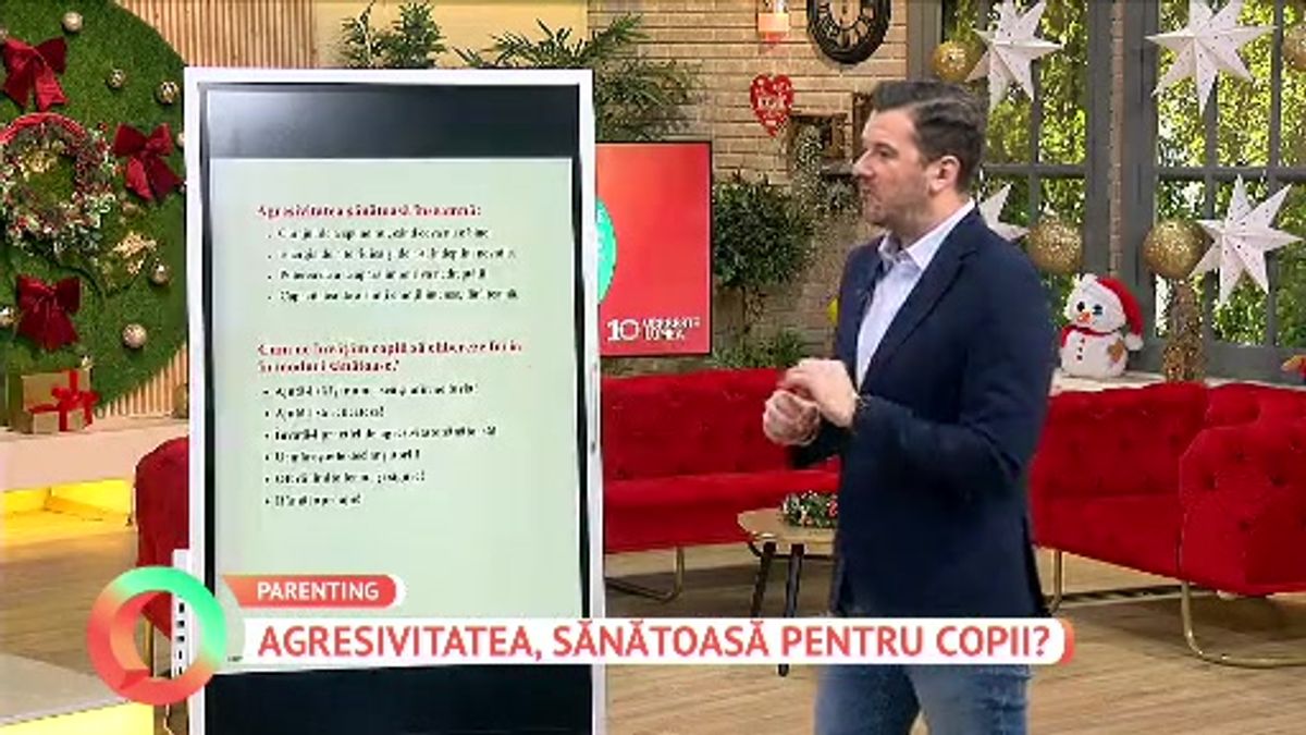 Agresivitatea, sănătoasă pentru copii? | Scene si bonusuri din Vorbește ...