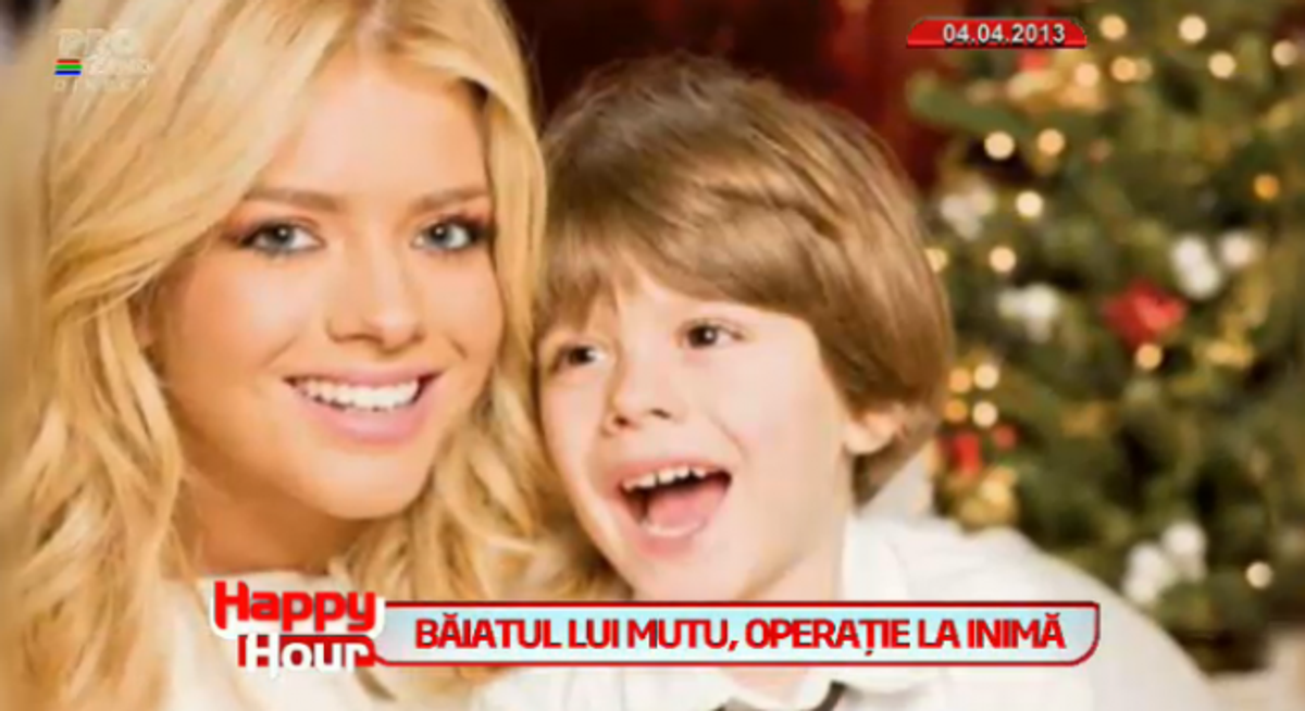 Emotii mari pentru Adrian Mutu. Fiul fotbalistului si al Alexandrei ...