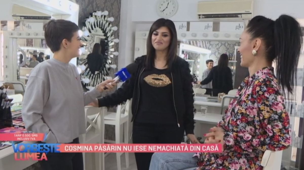 Cosmina Pasarin nu iese nemachiata din casa | Scene si bonusuri din Vorbește Lumea | PRO TV