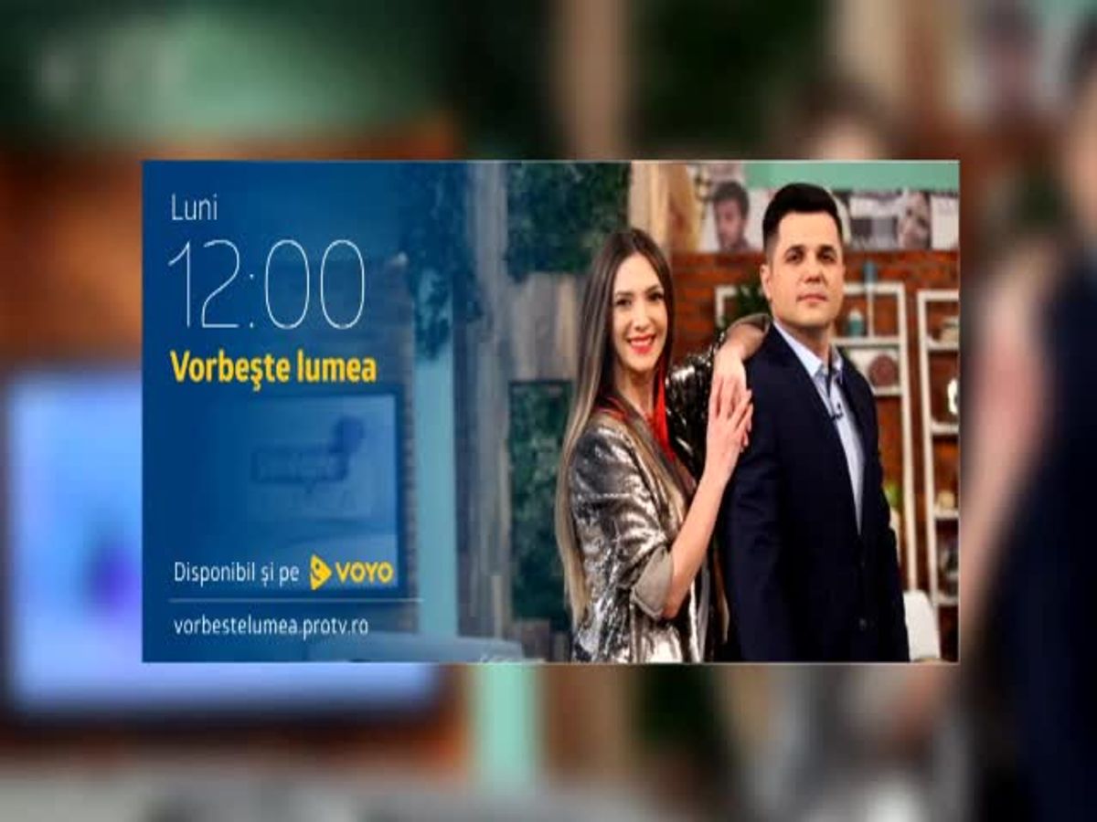 "Vorbeste lumea", astazi, de la 12:00 si de la 14:00, la ProTV | Scene si bonusuri din Vorbește ...