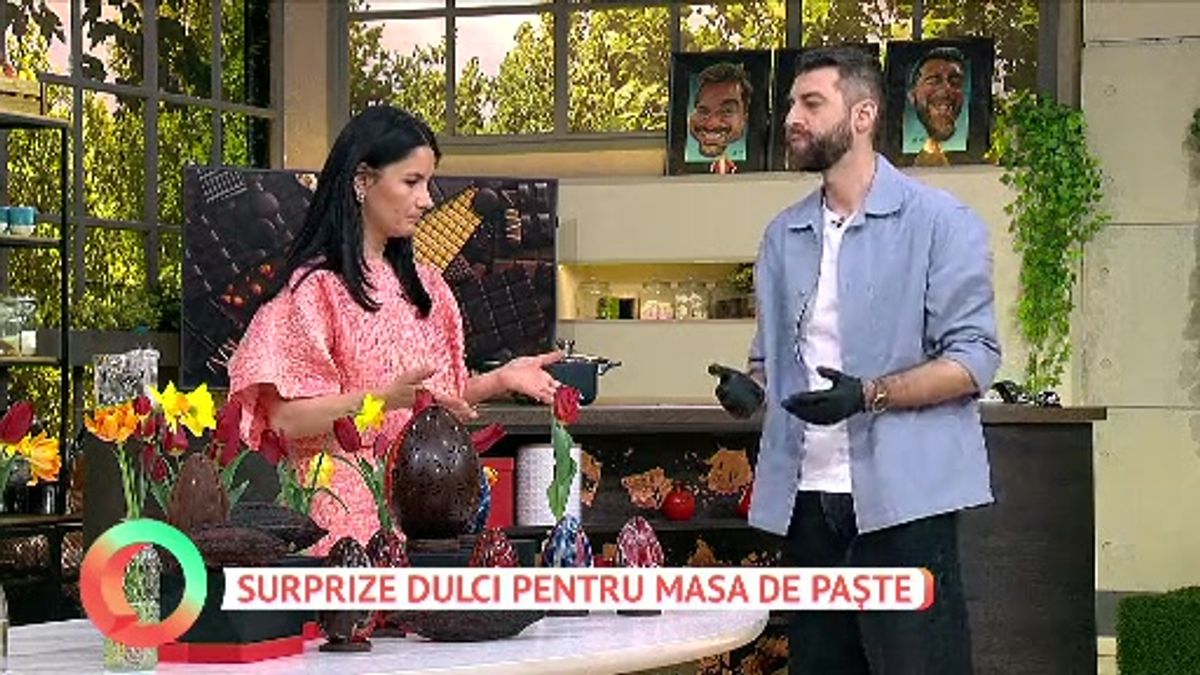 Surprize dulci pentru masa de Paște | Scene si bonusuri din Vorbește ...