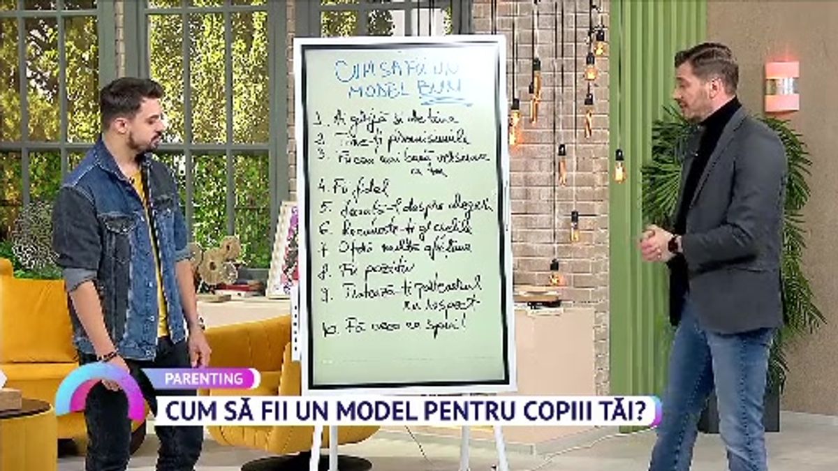 Cum să fii un model pentru copiii tăi? | Scene si bonusuri din Vorbește ...