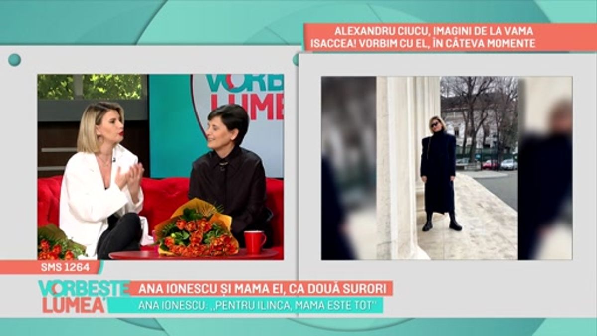 Ana Ionescu și mama ei, ca două surori | Scene si bonusuri din Vorbește ...