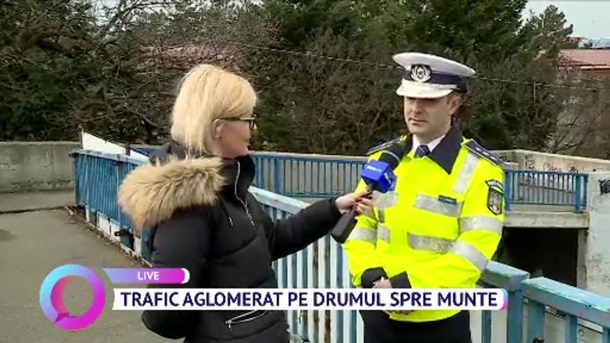 Trafic aglomerat pe drumul spre munte | Scene si bonusuri din Vorbește ...