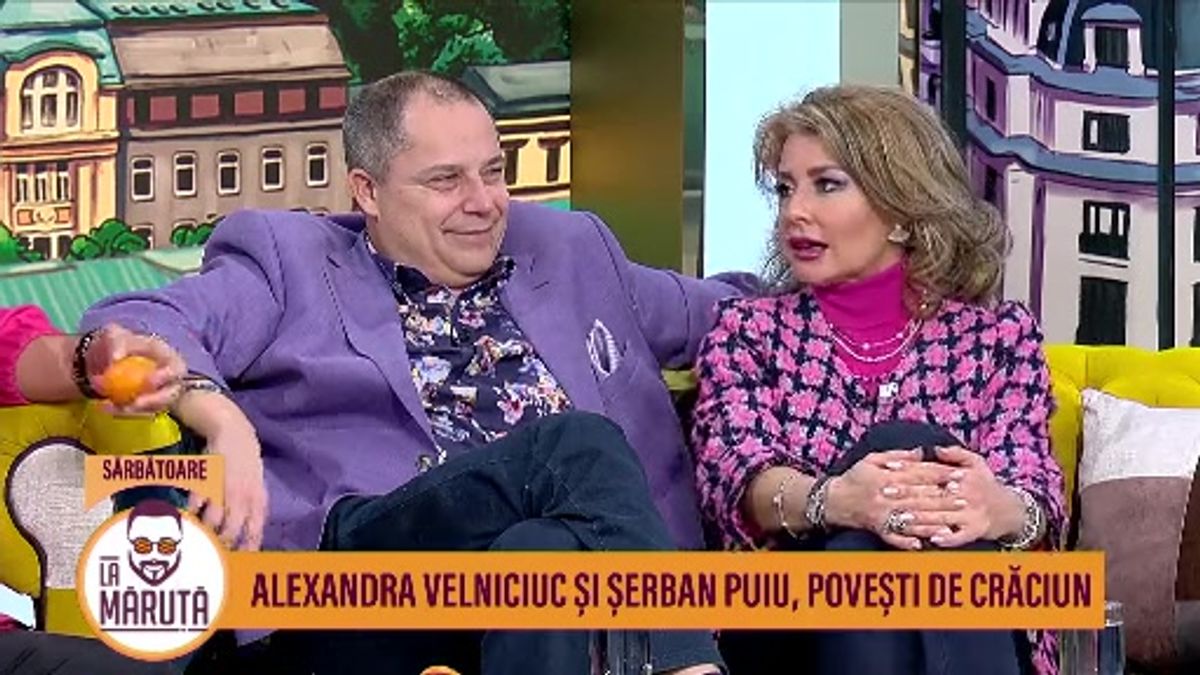 Alexandra Velniciuc și Șerban Puiu, povești de Crăciun | Scene si ...