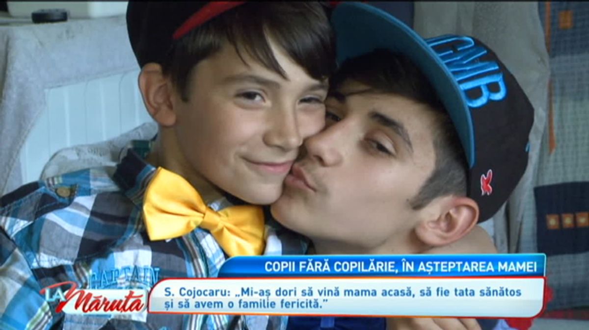 Copii fara copilarie, in asteptarea mamei | Scene si bonusuri din La ...