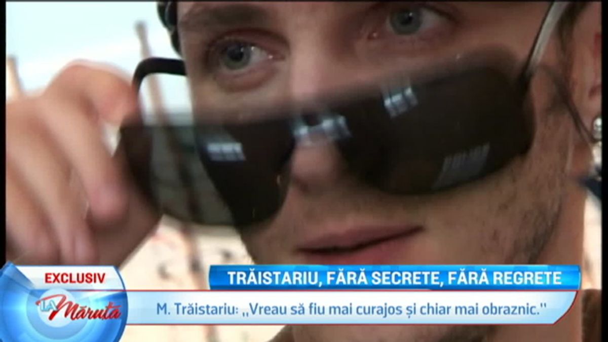 Mihai Traistariu:"Vreau sa devin mai curajos si mai obraznic" | Scene ...