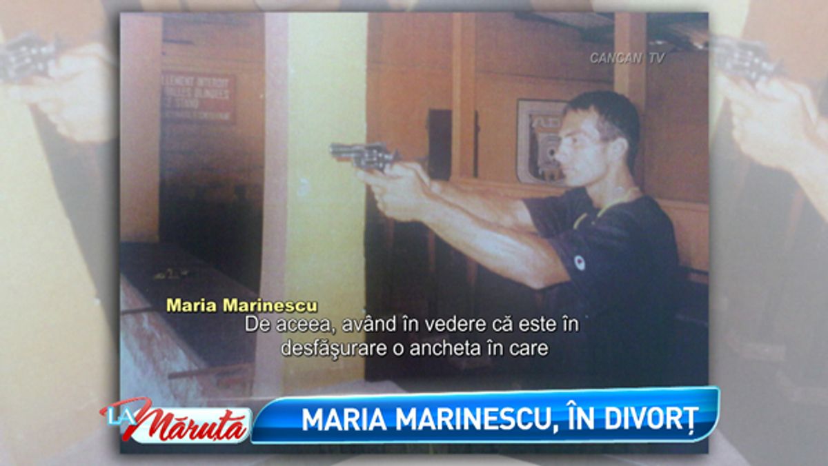 Maria Marinescu divorteaza de sotul aflat in inchisoare | Scene si ...
