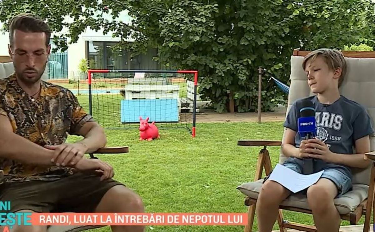 Randi, luat la întrebări de nepotul său. Ce spune artistul despre căsătorie | PRO TV