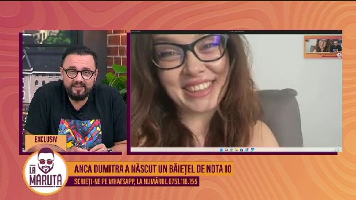 Anca Dumitra, prima oară la TV după naștere | Scene si bonusuri din La ...