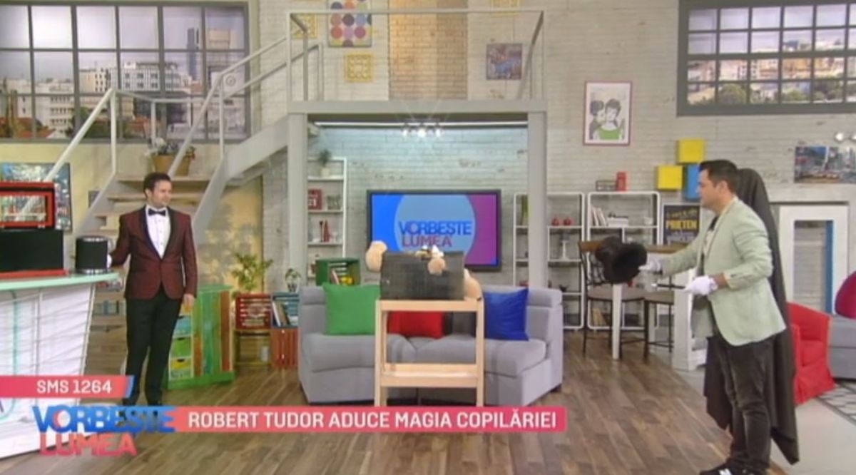 Robert Tudor aduce magia copilariei | Scene si bonusuri din Vorbește ...